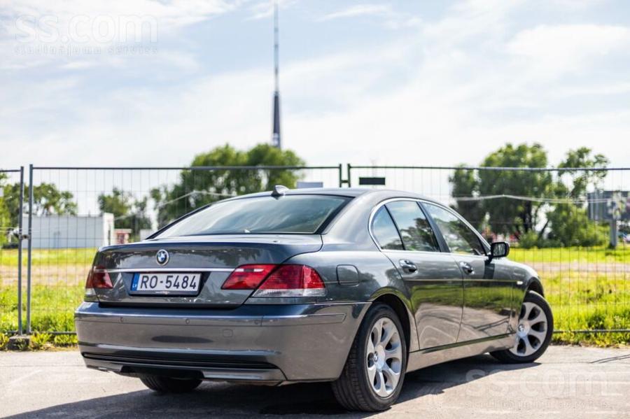 Grey BMW 730 2005 in Riga, with an engine capacity of 3.00 L and mileage of 359 thousand km for 5690 €, photo 6 on AUTOMOTO.COM.LV
