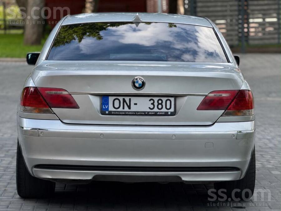 Grey BMW 730 2005 in Riga, with an engine capacity of 3.00 L and mileage of 0 thousand km for 3700 €, photo 4 on AUTOMOTO.COM.LV