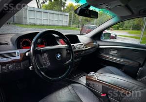 Grey BMW 730 2005 in Riga, with an engine capacity of 3.00 L and mileage of 0 thousand km for 3700 €, photo 8 on AUTOMOTO.COM.LV
