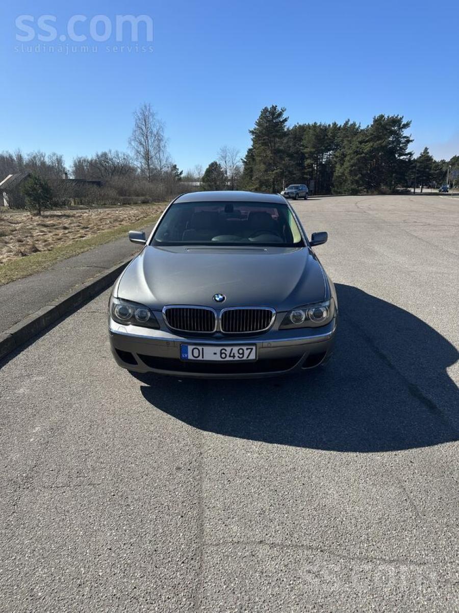 Pelēks BMW 730 2005 Ventspils, ar dzinēja tilpumu 3.00 L un nobraukumu 360 tūkst. km par 3999 €, foto 1 vietnē AUTOMOTO.COM.LV