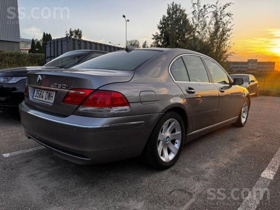 Grey BMW 730 2006 in Riga, with an engine capacity of 3.00 L and mileage of 419 thousand km for 3700 €, photo 2 on AUTOMOTO.COM.LV