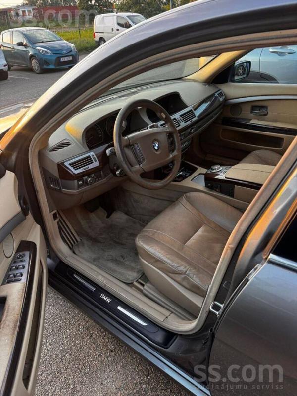 Pelēks BMW 730 2006 Rīga, ar dzinēja tilpumu 3.00 L un nobraukumu 419 tūkst. km par 3700 €, foto 6 vietnē AUTOMOTO.COM.LV