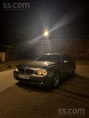 Grey BMW 730 2006 in Riga, with an engine capacity of 3.00 L and mileage of 419 thousand km for 3700 €, photo 7 on AUTOMOTO.COM.LV
