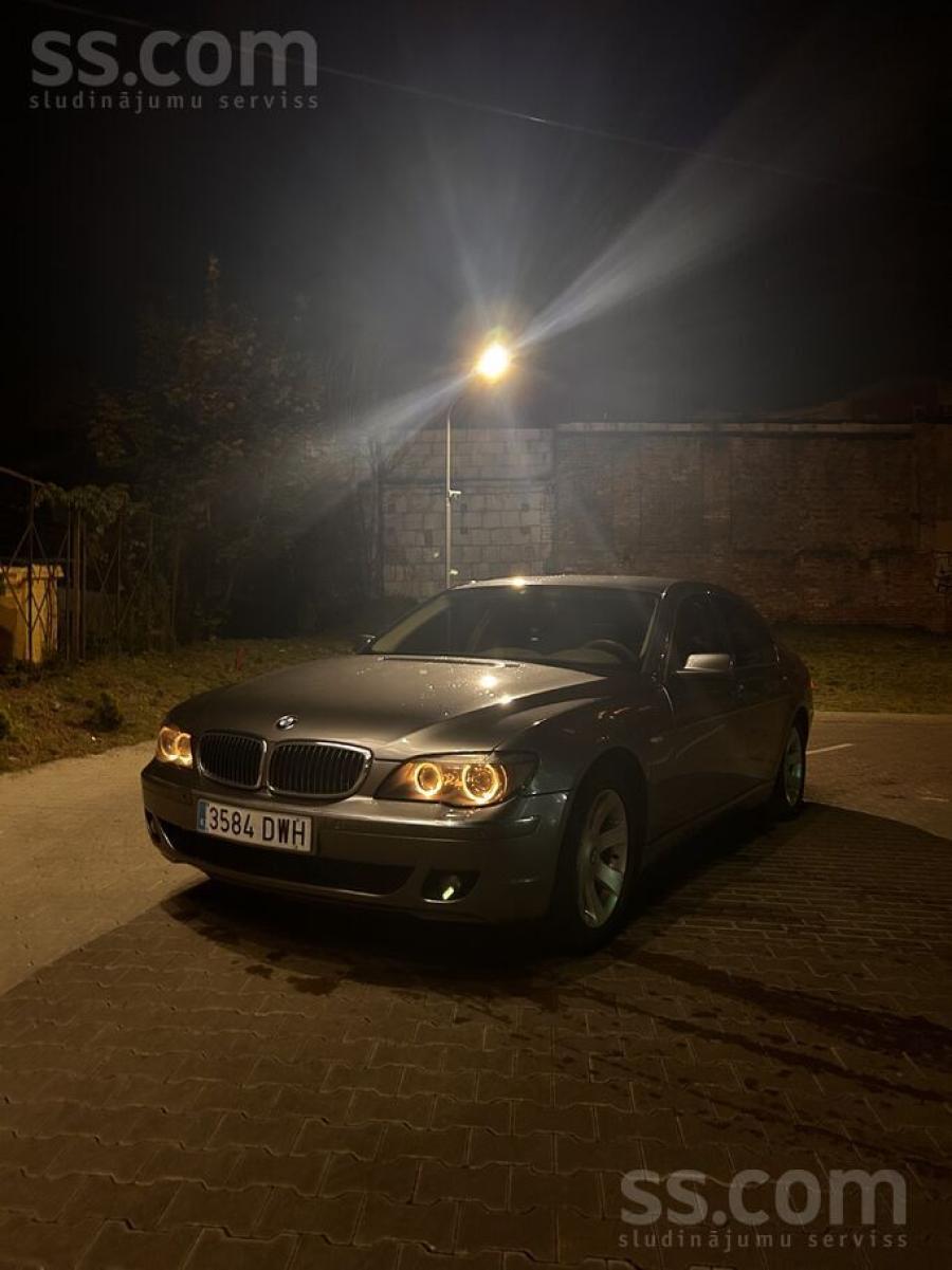 Grey BMW 730 2006 in Riga, with an engine capacity of 3.00 L and mileage of 419 thousand km for 3700 €, photo 7 on AUTOMOTO.COM.LV