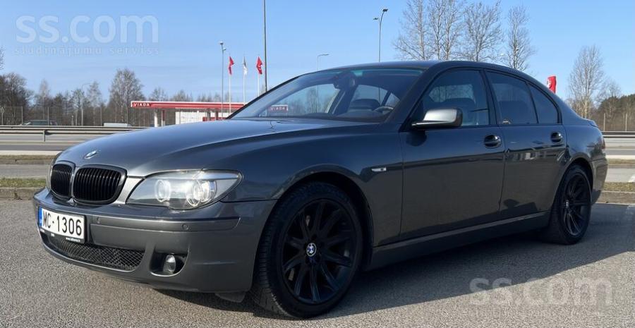 Pelēks BMW 730 2006 Rīga, ar dzinēja tilpumu 3.00 L un nobraukumu 262 tūkst. km par 6500 €, foto 1 vietnē AUTOMOTO.COM.LV