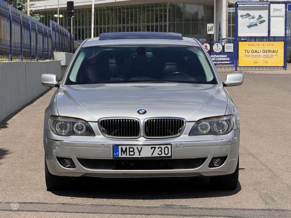 Pelēks BMW 730 2006 Viļņa, ar dzinēja tilpumu 2.99 L un nobraukumu 336 tūkst. km par 2999 €, foto 3 vietnē AUTOMOTO.COM.LV