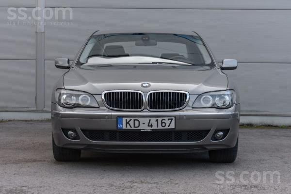 Grey BMW 730 2007 in Riga, with an engine capacity of 3.00 L and mileage of 0 thousand km for 6500 €, photo 2 on AUTOMOTO.COM.LV