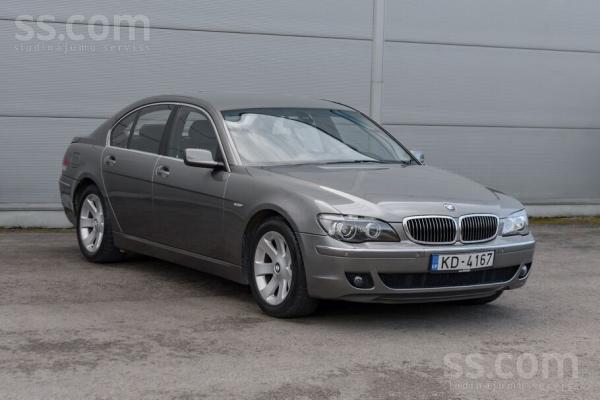 Grey BMW 730 2007 in Riga, with an engine capacity of 3.00 L and mileage of 0 thousand km for 6500 €, photo 3 on AUTOMOTO.COM.LV