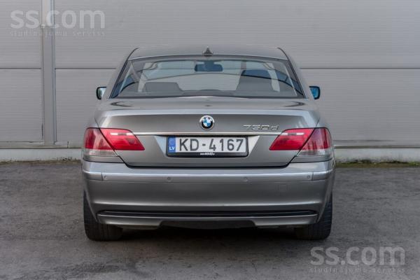 Grey BMW 730 2007 in Riga, with an engine capacity of 3.00 L and mileage of 0 thousand km for 6500 €, photo 5 on AUTOMOTO.COM.LV
