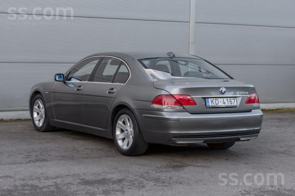 Grey BMW 730 2007 in Riga, with an engine capacity of 3.00 L and mileage of 0 thousand km for 6500 €, photo 6 on AUTOMOTO.COM.LV