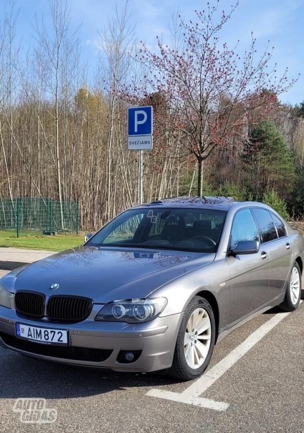Pelēks BMW 730 2007 Viļņa, ar dzinēja tilpumu 3.00 L un nobraukumu 235 tūkst. km par 5500 €, foto 2 vietnē AUTOMOTO.COM.LV