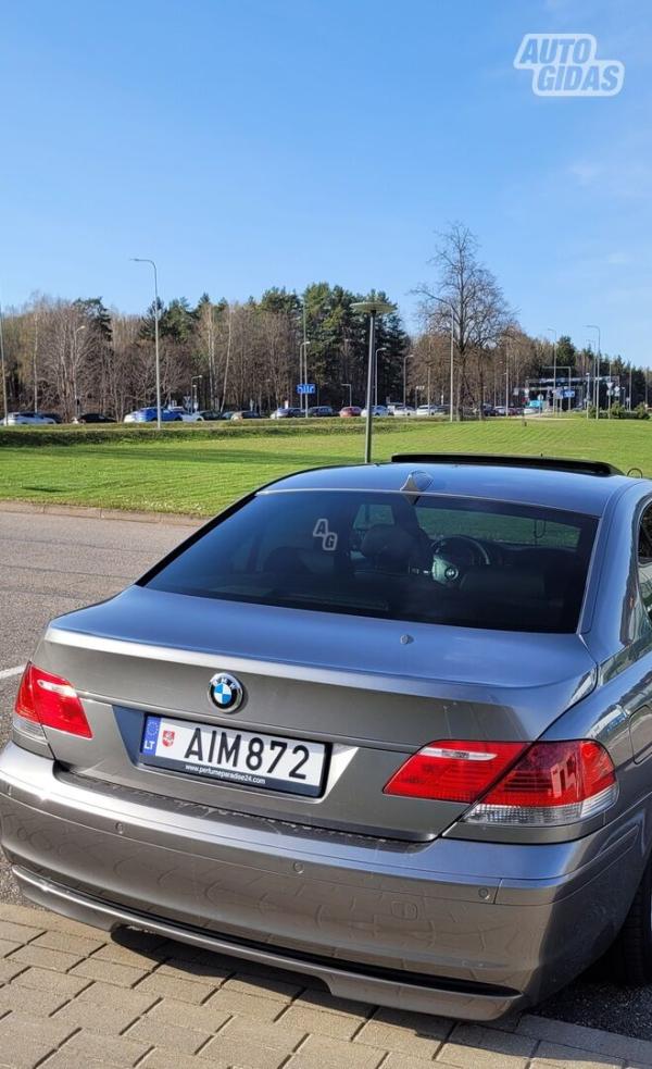 Pelēks BMW 730 2007 Viļņa, ar dzinēja tilpumu 3.00 L un nobraukumu 235 tūkst. km par 5500 €, foto 3 vietnē AUTOMOTO.COM.LV
