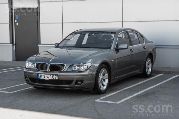 Pelēks BMW 730 2007 Rīga, ar dzinēja tilpumu 3.00 L un nobraukumu 352 tūkst. km par 5500 €, foto 1 vietnē AUTOMOTO.COM.LV