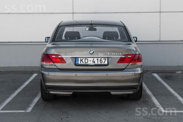Pelēks BMW 730 2007 Rīga, ar dzinēja tilpumu 3.00 L un nobraukumu 352 tūkst. km par 5500 €, foto 5 vietnē AUTOMOTO.COM.LV