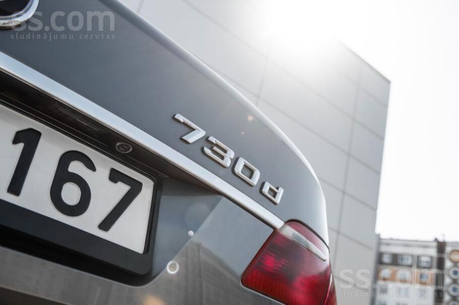 Grey BMW 730 2007 in Riga, with an engine capacity of 3.00 L and mileage of 352 thousand km for 5500 €, photo 8 on AUTOMOTO.COM.LV