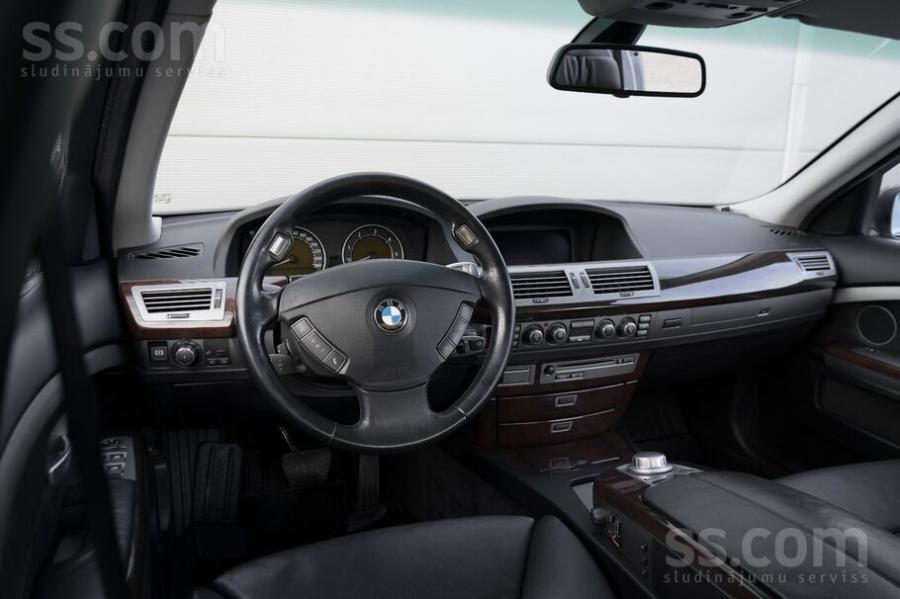 Grey BMW 730 2007 in Riga, with an engine capacity of 3.00 L and mileage of 352 thousand km for 5500 €, photo 24 on AUTOMOTO.COM.LV