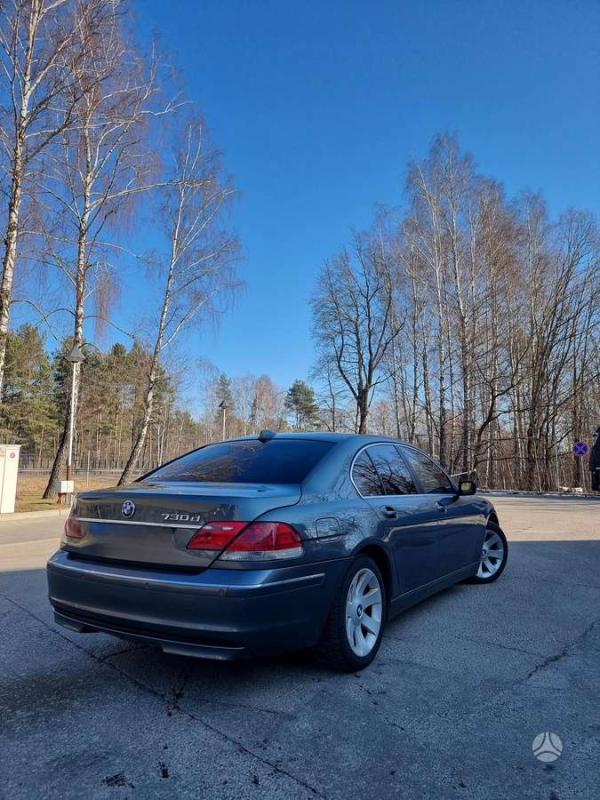 Pelēks BMW 730 2007 Kauņa, ar dzinēja tilpumu 2.99 L un nobraukumu 381 tūkst. km par 4500 €, foto 4 vietnē AUTOMOTO.COM.LV