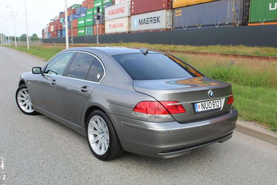 Pelēks BMW 730 2007 Klaipėda, ar dzinēja tilpumu 2.99 L un nobraukumu 339 tūkst. km par 5150 €, foto 6 vietnē AUTOMOTO.COM.LV