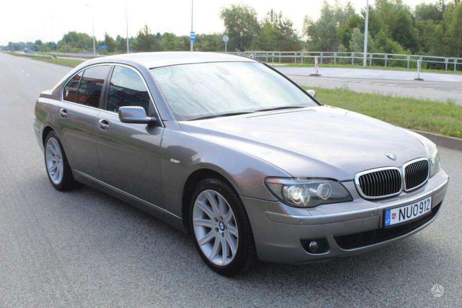 Pelēks BMW 730 2007 Klaipėda, ar dzinēja tilpumu 2.99 L un nobraukumu 339 tūkst. km par 5150 €, foto 12 vietnē AUTOMOTO.COM.LV