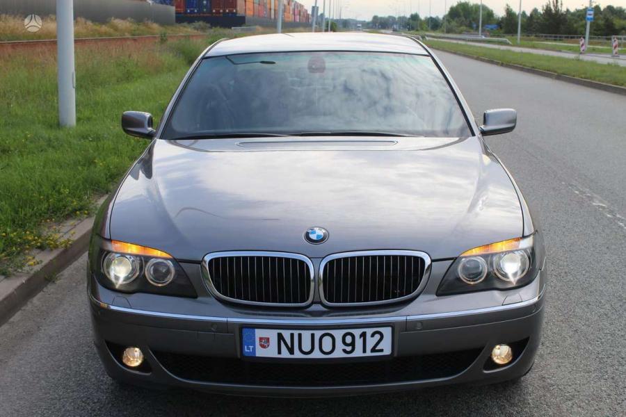 Pelēks BMW 730 2007 Klaipėda, ar dzinēja tilpumu 2.99 L un nobraukumu 339 tūkst. km par 5150 €, foto 14 vietnē AUTOMOTO.COM.LV