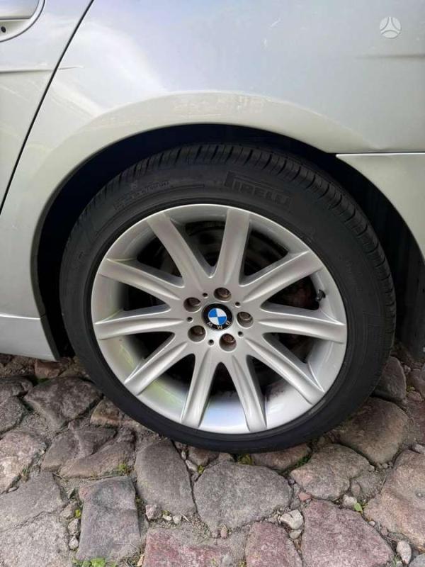 Grey BMW 730 2007 in Vilnius, with an engine capacity of 3.00 L and mileage of 308 thousand km for 4999 €, photo 10 on AUTOMOTO.COM.LV