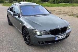 Pelēks BMW 730 2008 Panevēža, ar dzinēja tilpumu 2.99 L un nobraukumu 420 tūkst. km par 6099 €, foto  vietnē AUTOMOTO.COM.LV