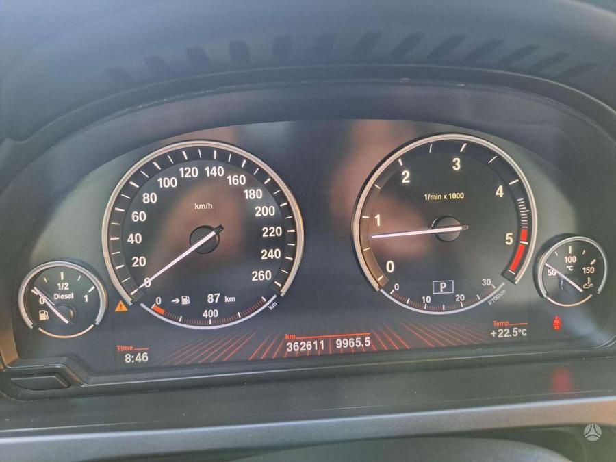 Grey BMW 730 2009 in Kedainiai, with an engine capacity of 2.99 L and mileage of 362 thousand km for 7650 €, photo 13 on AUTOMOTO.COM.LV