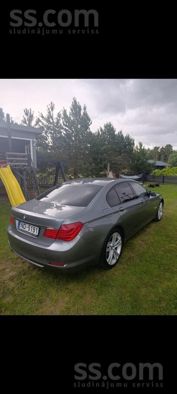 Grey BMW 730 2009 in Talsi, with an engine capacity of 3.00 L and mileage of 316 thousand km for 9500 €, photo 2 on AUTOMOTO.COM.LV