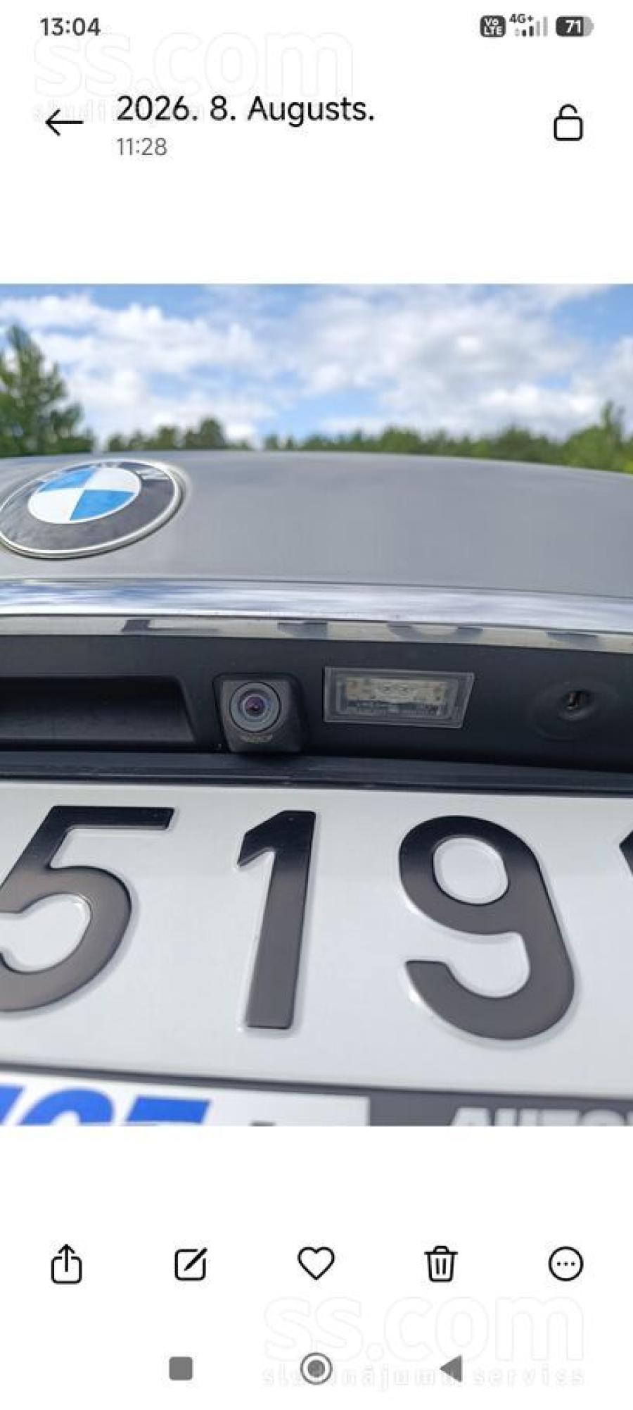 Pelēks BMW 730 2009 Talsi, ar dzinēja tilpumu 3.00 L un nobraukumu 316 tūkst. km par 9500 €, foto 6 vietnē AUTOMOTO.COM.LV
