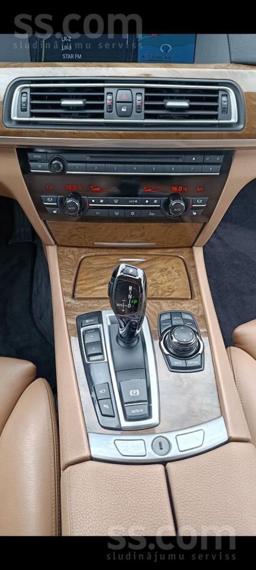 Pelēks BMW 730 2009 Talsi, ar dzinēja tilpumu 3.00 L un nobraukumu 316 tūkst. km par 9500 €, foto 13 vietnē AUTOMOTO.COM.LV