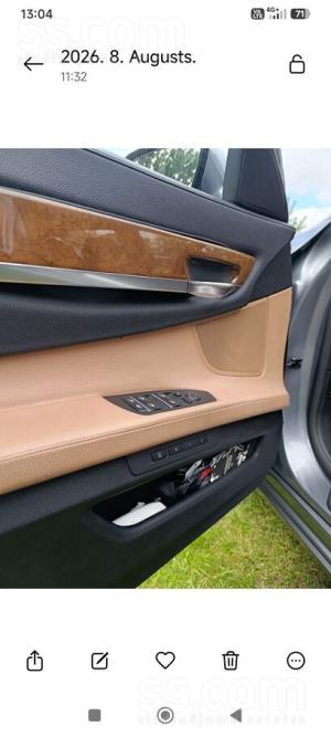 Pelēks BMW 730 2009 Talsi, ar dzinēja tilpumu 3.00 L un nobraukumu 316 tūkst. km par 9500 €, foto 16 vietnē AUTOMOTO.COM.LV