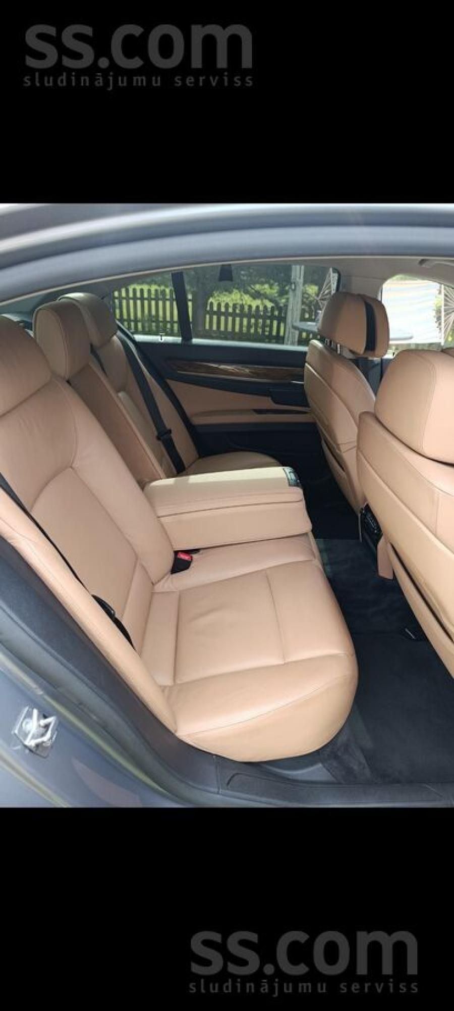 Pelēks BMW 730 2009 Talsi, ar dzinēja tilpumu 3.00 L un nobraukumu 316 tūkst. km par 9500 €, foto 18 vietnē AUTOMOTO.COM.LV