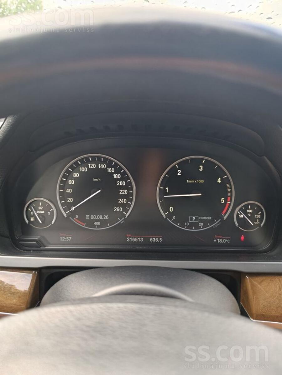 Pelēks BMW 730 2009 Talsi, ar dzinēja tilpumu 3.00 L un nobraukumu 316 tūkst. km par 9500 €, foto 21 vietnē AUTOMOTO.COM.LV