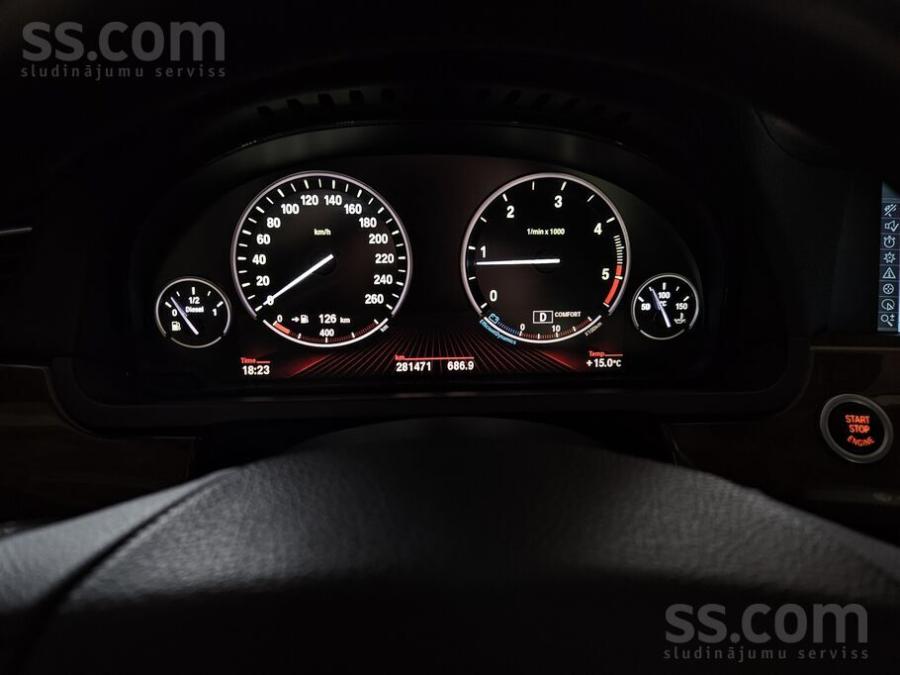 Grey BMW 730 2010 in Jekabpils, with an engine capacity of 3.00 L and mileage of 281 thousand km for 10690 €, photo 30 on AUTOMOTO.COM.LV