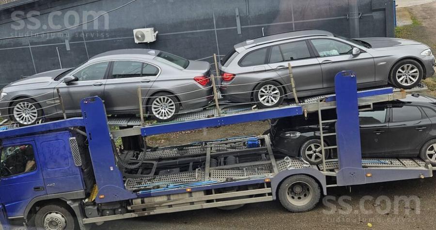 Grey BMW 730 2010 in Jekabpils, with an engine capacity of 3.00 L and mileage of 281 thousand km for 10690 €, photo 36 on AUTOMOTO.COM.LV
