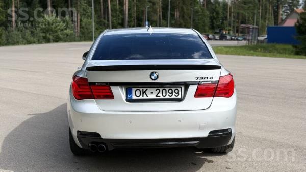 Pelēks BMW 730 2011 Madona, ar dzinēja tilpumu 3.00 L un nobraukumu 368 tūkst. km par 6650 €, foto 4 vietnē AUTOMOTO.COM.LV