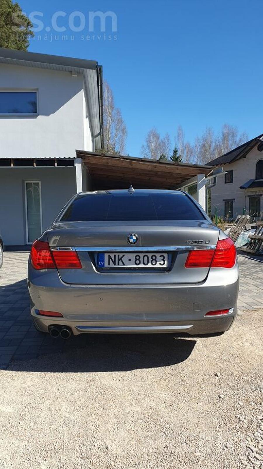 Pelēks BMW 730 2012 Rīga, ar dzinēja tilpumu 3.00 L un nobraukumu 345 tūkst. km par 8495 €, foto 6 vietnē AUTOMOTO.COM.LV