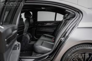 Grey BMW 730 2013 in Riga, with an engine capacity of 3.00 L and mileage of 197 thousand km for 13950 €, photo 15 on AUTOMOTO.COM.LV
