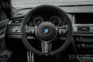 Grey BMW 730 2013 in Riga, with an engine capacity of 3.00 L and mileage of 197 thousand km for 13950 €, photo 21 on AUTOMOTO.COM.LV