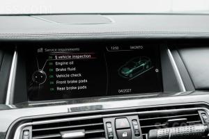 Grey BMW 730 2013 in Riga, with an engine capacity of 3.00 L and mileage of 197 thousand km for 13950 €, photo 29 on AUTOMOTO.COM.LV