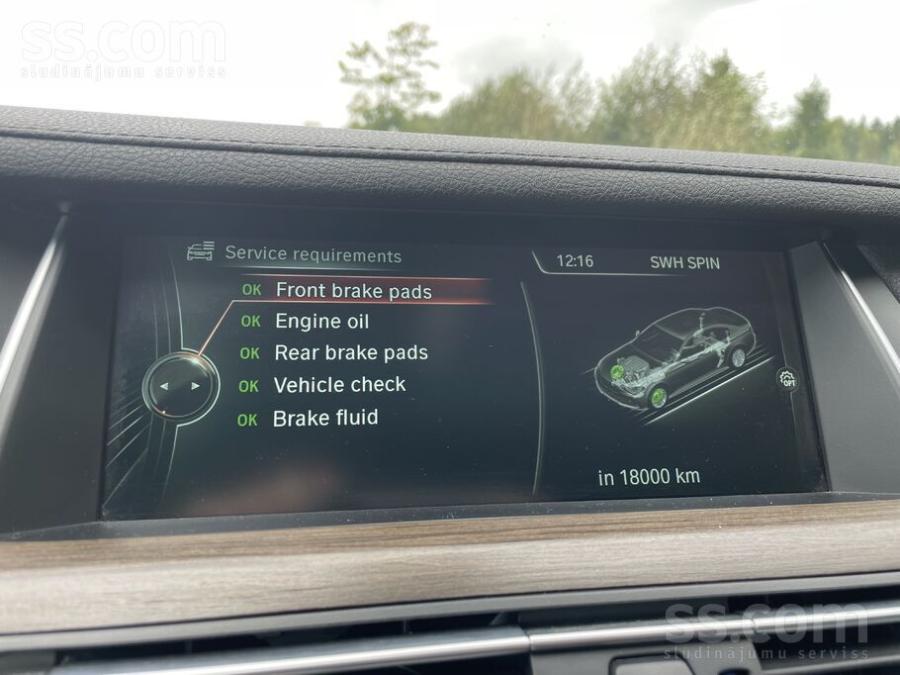 Pelēks BMW 730 2013 Liepāja, ar dzinēja tilpumu 3.00 L un nobraukumu 255 tūkst. km par 13250 €, foto 16 vietnē AUTOMOTO.COM.LV