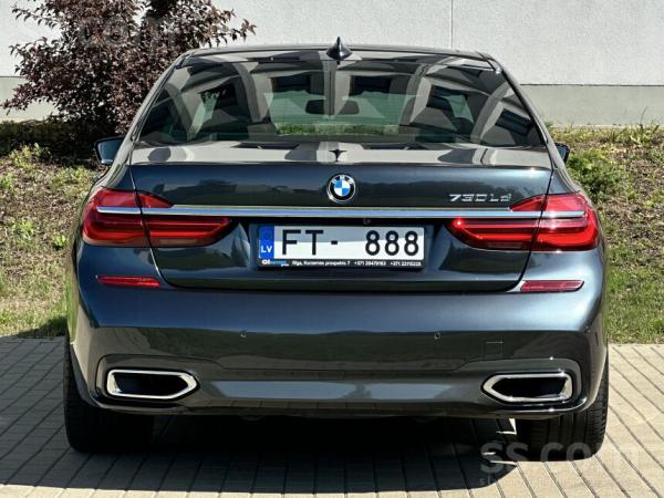 Pelēks BMW 730 2015 Rīga, ar dzinēja tilpumu 3.00 L un nobraukumu 184 tūkst. km par 28490 €, foto 7 vietnē AUTOMOTO.COM.LV