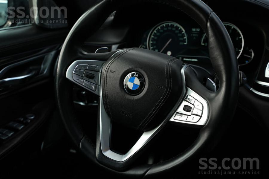 Pelēks BMW 730 2015 Rīga, ar dzinēja tilpumu 3.00 L un nobraukumu 210 tūkst. km par 25990 €, foto 12 vietnē AUTOMOTO.COM.LV
