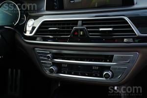 Pelēks BMW 730 2015 Rīga, ar dzinēja tilpumu 3.00 L un nobraukumu 210 tūkst. km par 25990 €, foto 25 vietnē AUTOMOTO.COM.LV