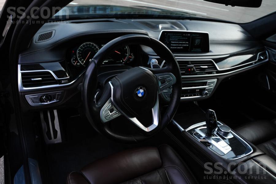 Pelēks BMW 730 2015 Rīga, ar dzinēja tilpumu 3.00 L un nobraukumu 210 tūkst. km par 25990 €, foto 30 vietnē AUTOMOTO.COM.LV