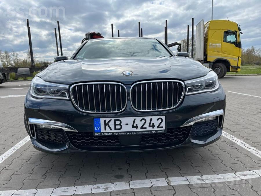 Pelēks BMW 730 2015 Rīga, ar dzinēja tilpumu 3.00 L un nobraukumu 114 tūkst. km par 31500 €, foto 6 vietnē AUTOMOTO.COM.LV