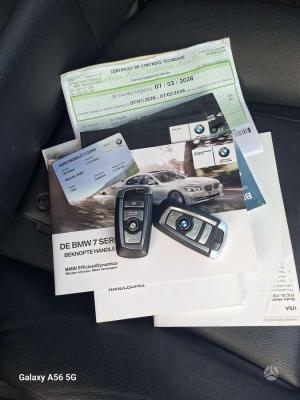Grey BMW 730 2015 in Kaunas, with an engine capacity of 2.99 L and mileage of 286 thousand km for 10200 €, photo 34 on AUTOMOTO.COM.LV