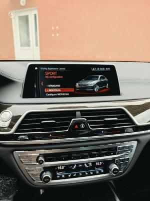 Grey BMW 730 2015 in Klaipeda, with an engine capacity of 2.99 L and mileage of 234 thousand km for 23490 €, photo 10 on AUTOMOTO.COM.LV