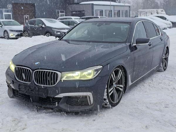 Pelēks BMW 730 2016 Rokiškis, ar dzinēja tilpumu 2.99 L un nobraukumu 370 tūkst. km par 13250 €, foto 1 vietnē AUTOMOTO.COM.LV