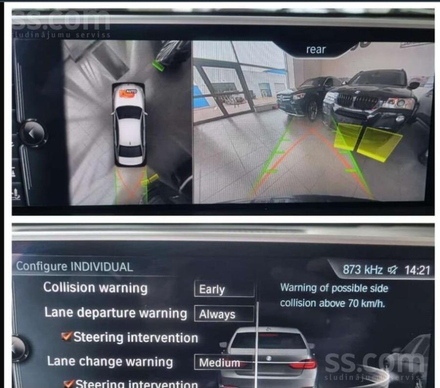 Pelēks BMW 730 2016 Rīga, ar dzinēja tilpumu 3.00 L un nobraukumu 245 tūkst. km par 24500 €, foto 17 vietnē AUTOMOTO.COM.LV